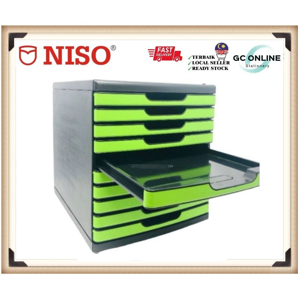 Niso 10 Tier/Layer Document Drawer 8855 | Shopee Malaysia