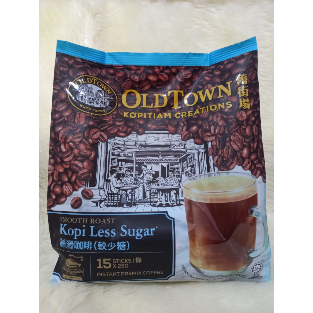 OLDTOWN White Coffee 3in1 Kopi Less Sugar | Shopee Malaysia