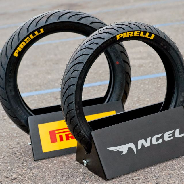 PIRELLI Angel CT Motorcycle Tubeless Tyre Tire Motorcycle Size 17" 70 ...