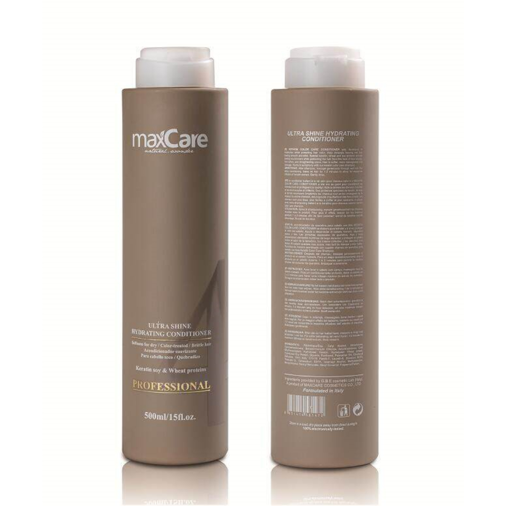 MAXCARE ULTRA SHINE HYDRATING KERATIN CONDITIONER 500ml | Shopee Malaysia