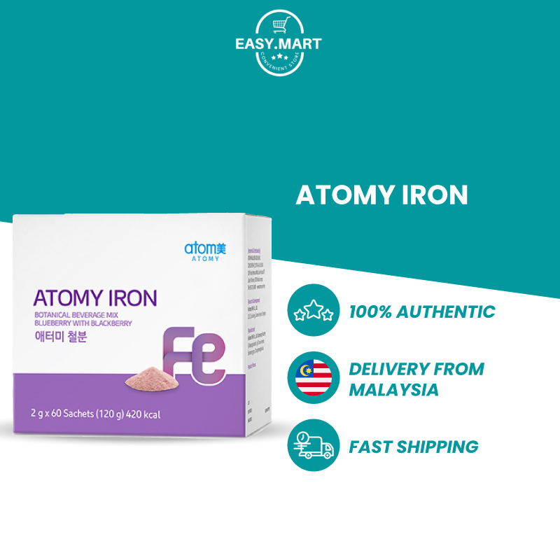 READY STOCK Atomy Iron Fe Supplement (2g x 60 packets) | Shopee Malaysia