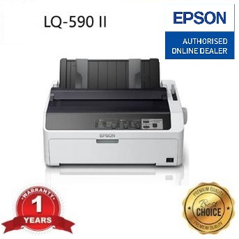 Epson LQ-590II Impact A4 Computer Form Dot Matrix Printers Print up to ...