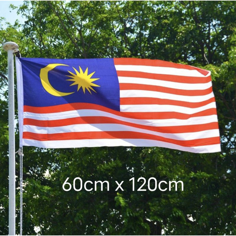 Bendera Malaysia saiz kecil dan besar | Shopee Malaysia