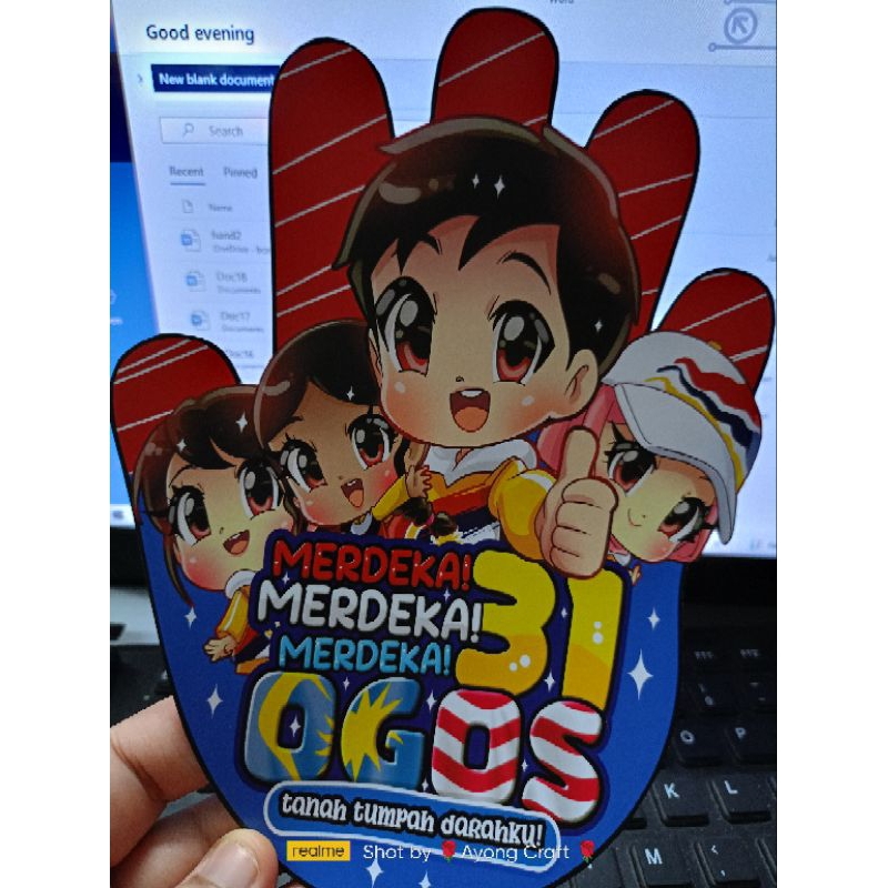 Kipas Tangan Merdeka | Shopee Malaysia