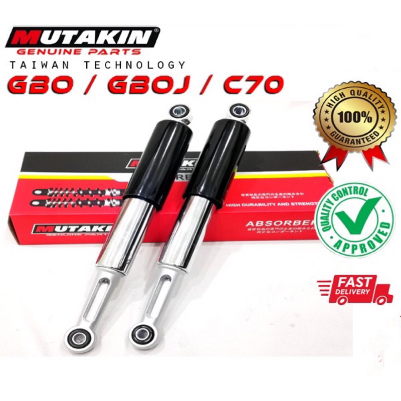 MUTAKIN REAR ABSORBER HONDA GBO GBOJ C70 ABSORBER GBO STANDARD | Shopee ...