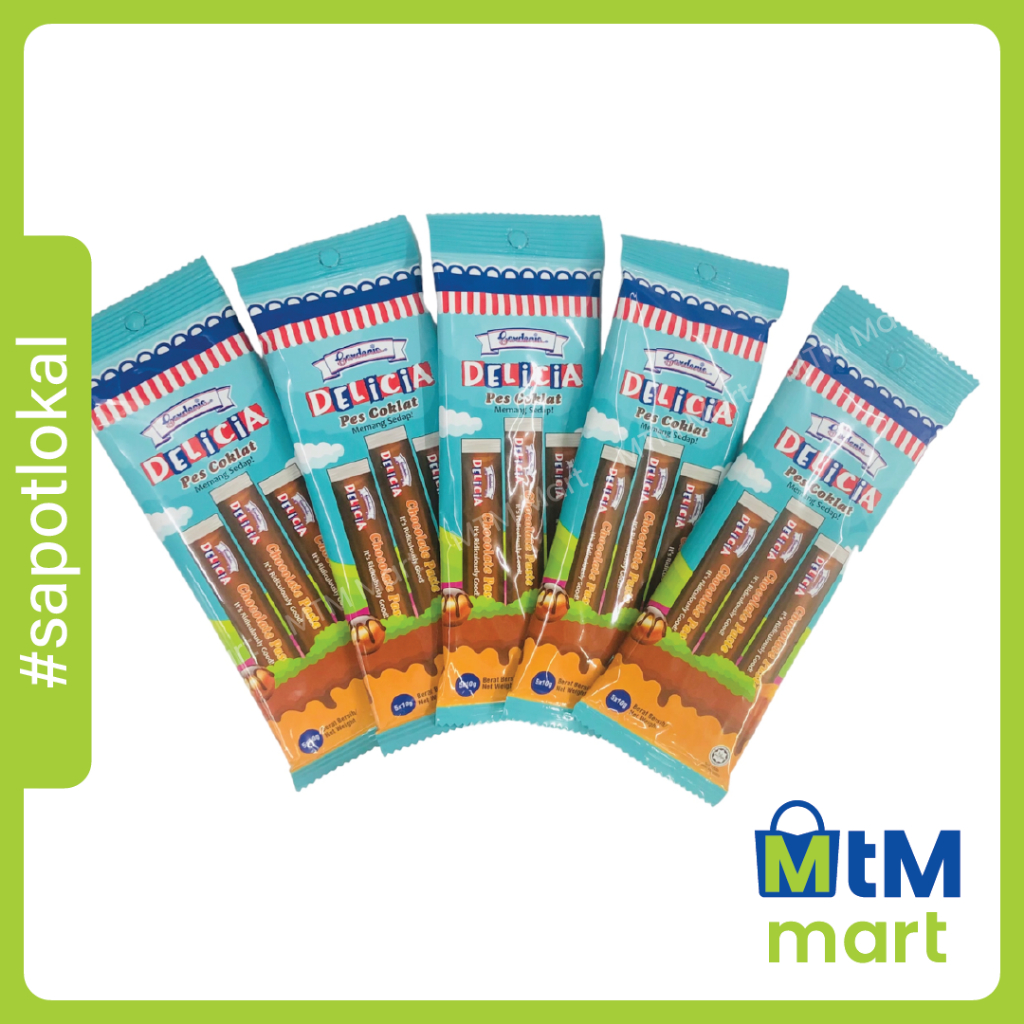 GARDENIA Delicia Chocolate Paste 5x10g | Gardenia Delicia Pes Coklat ...
