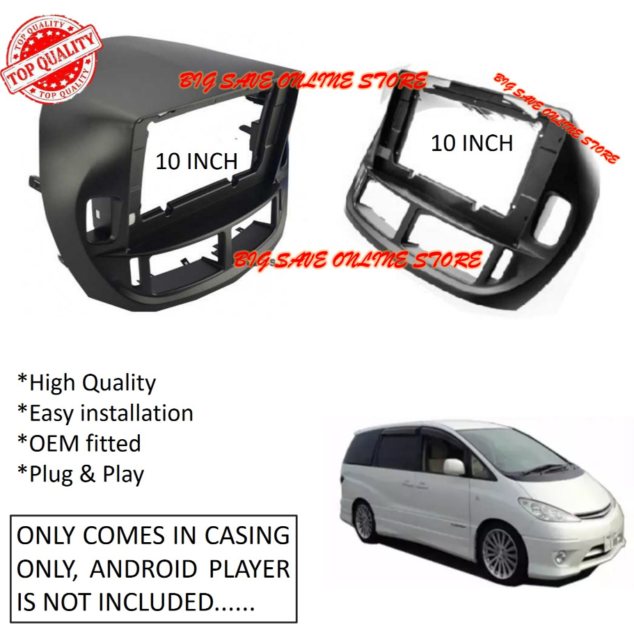 Toyota Estima Acr30 2000 - 2005 Android Player Casing 10 INCH | Shopee ...