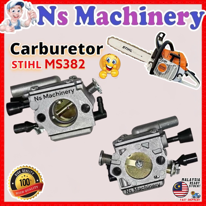 Stihl MS382 Carburetor Chainsaw Senso Carburetor Mesin Tebang/Kaburetor ...