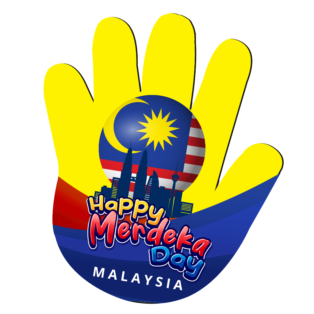 Topeng Merdeka Kertas Keras 350gsm Saiz Kanak-kanak Mask Topi Budak ...