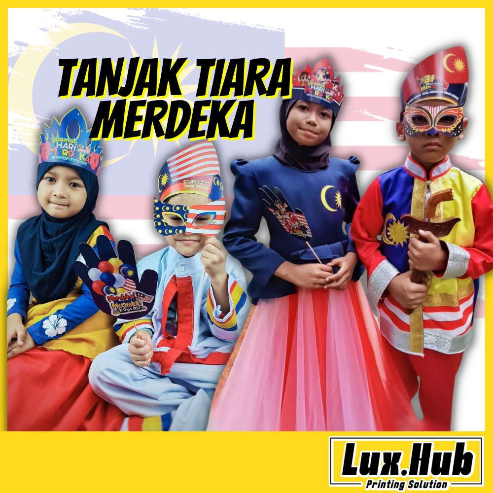 Tanjak Merdeka Tiara Merdeka | Tangan Topeng Props Kemerdekaan | Set ...
