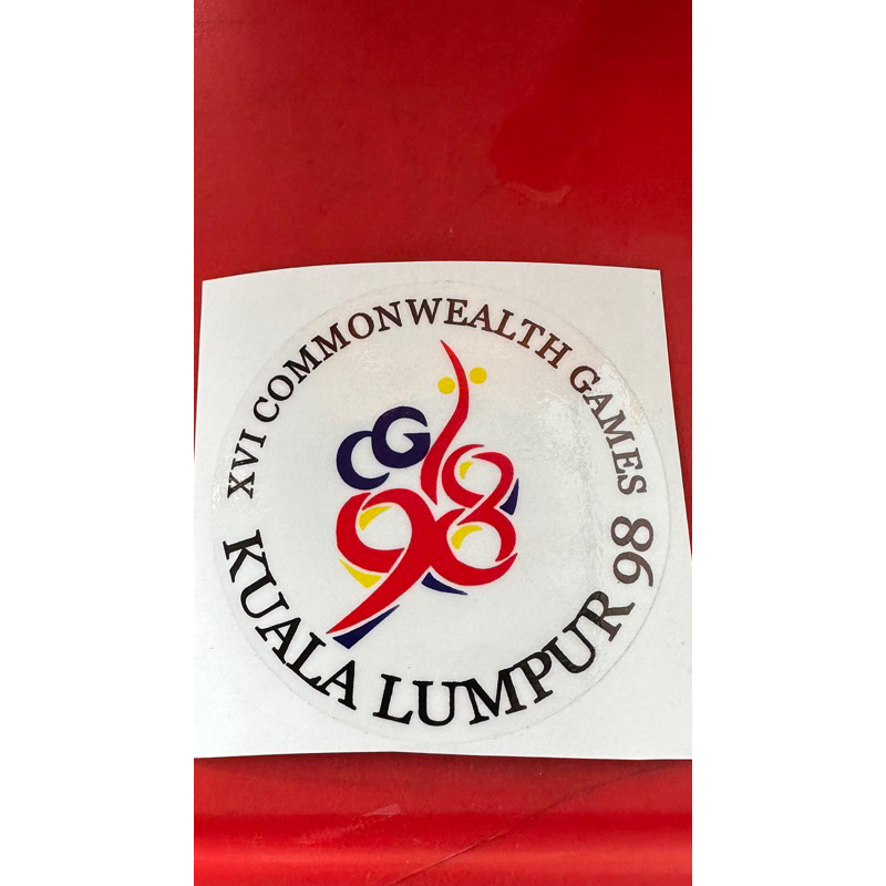 Sticker Komanwel 98’ Kuala Lumpur | Shopee Malaysia