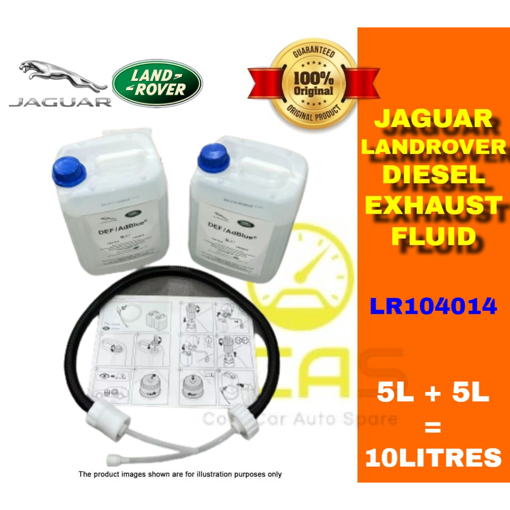 ORIGINAL LAND ROVER JAGUAR MERCEDES BENZ ADBLUE DIESEL EXHAUST FLUID ...
