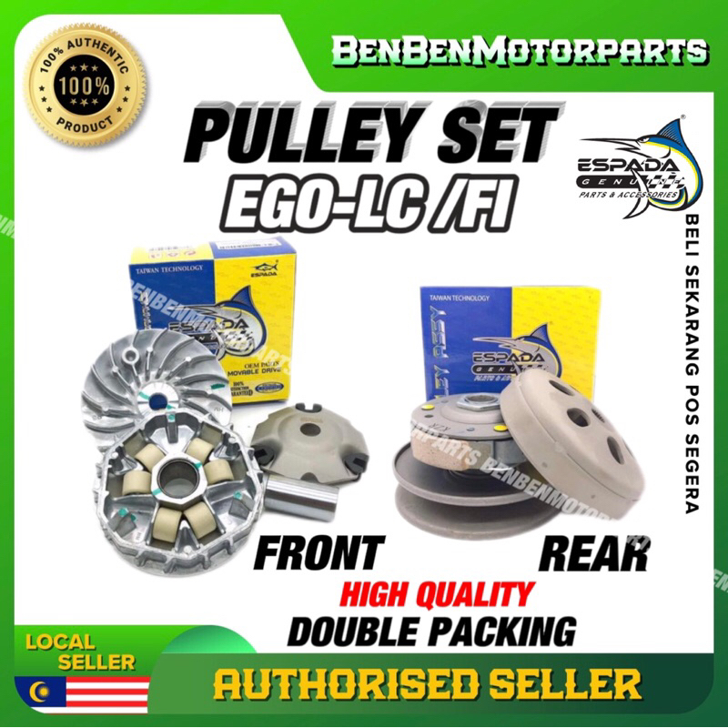 EGO LC EGOLC Fi NOUVO LC ( ORIGINAL ESPADA ) Movable Driven Kit Pulley ...