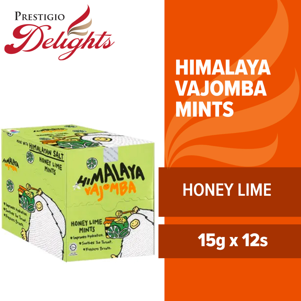 Himalaya Vajomba Honey Lime Mints Candy 15g x 12's | Shopee Malaysia