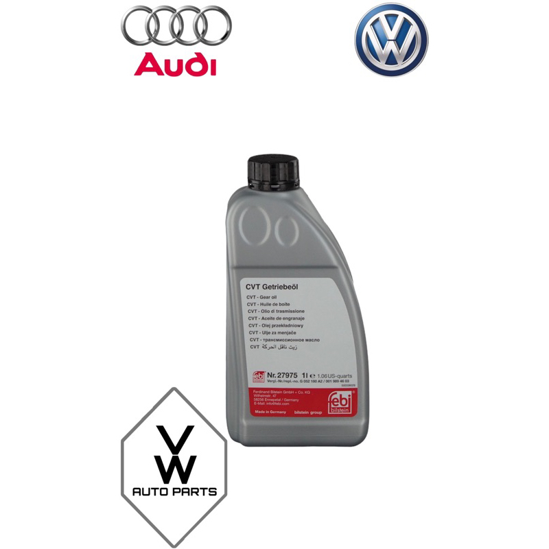 ( 100% FEBI GERMANY ) ATF OIL CVT OIL FLUID YELLOW 1L TRANSMISSION FLUID AUDI A5 A4 B8 BMW ...