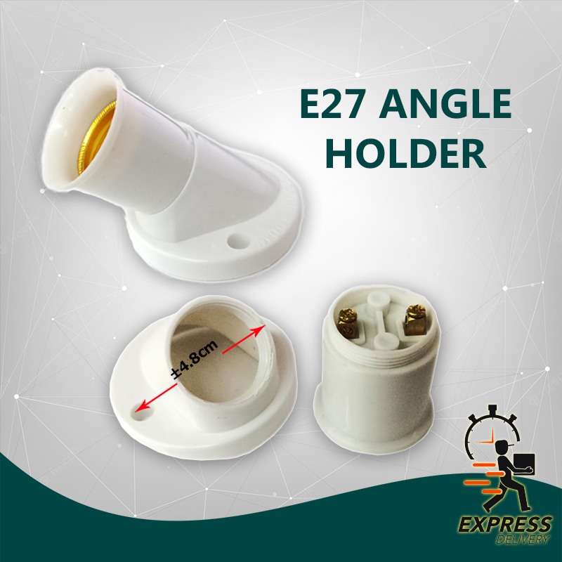 E27 B22 Lamp Base Bulb Holder PLC Wedge Holder Batten Holder Rumah Lampu Pemegang Tapak Mentol ...