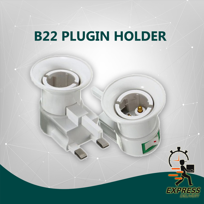 E27 B22 Lamp Base Bulb Holder PLC Wedge Holder Batten Holder Rumah Lampu Pemegang Tapak Mentol ...