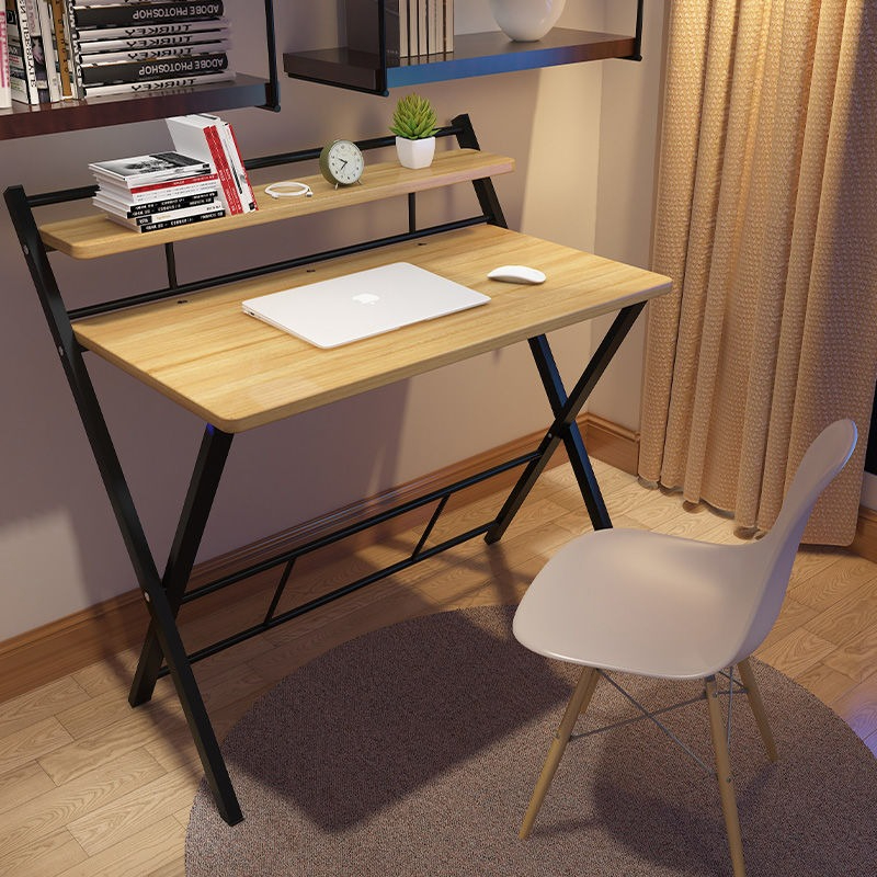 Installation-Free Foldable and Portable Simple Study Desk Home Bedroom ...