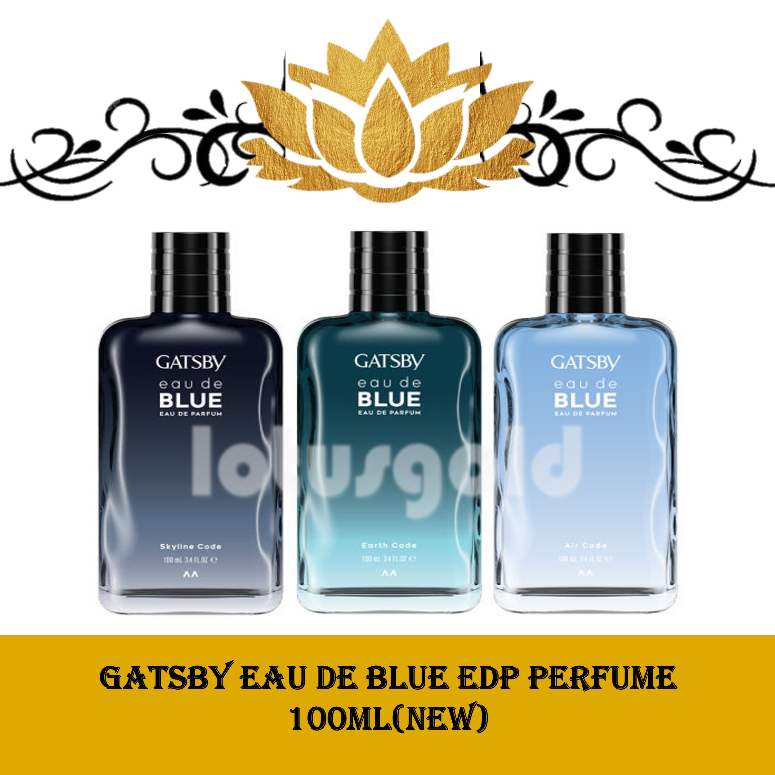 GATSBY EAU DE BLUE EDP PERFUME 100ML(NEW) | Shopee Malaysia