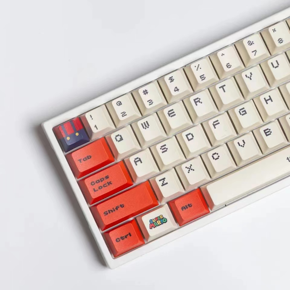 Super Mario Keycaps PBT Keycap Dye Sublimation Printing Mechanical ...