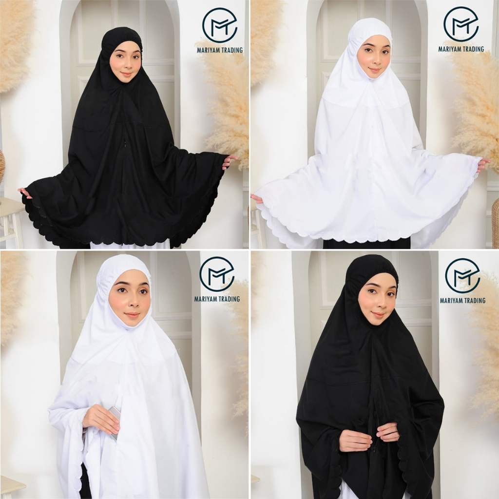 Mini Telekung Cotton Sulam with Zip Pocket (Comfortable) | Shopee Malaysia