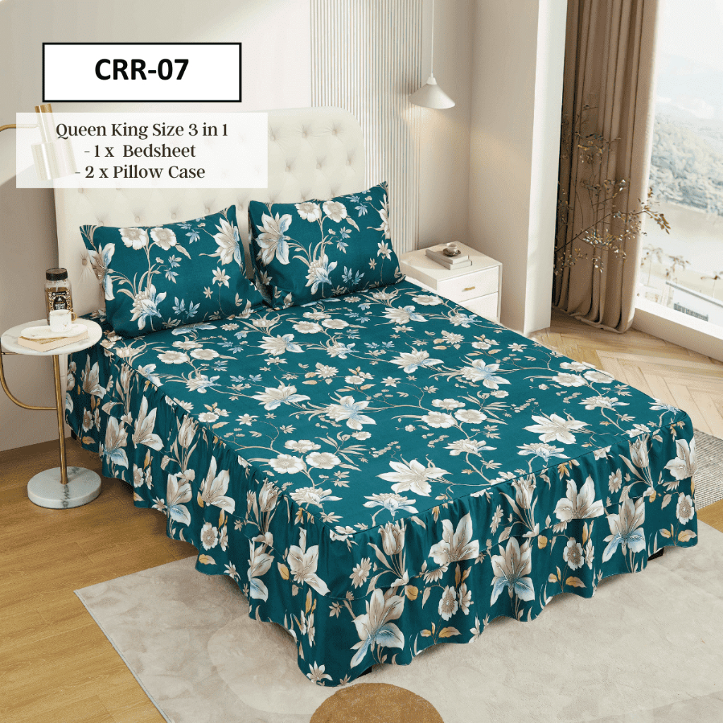 Cadar Bedsheet 3 in 1 Ropol Beropol Pengantin Patchwork Set Puteri ...