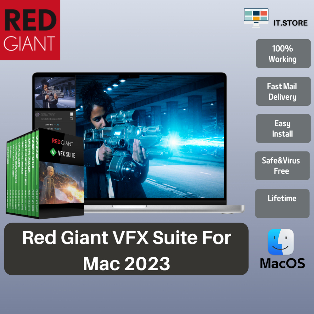 Red Giant VFX Suite v2023.4.1 for Intel and M1/M2/M2 Pro/M2 Max Chip Apple Silicone MacOs ...