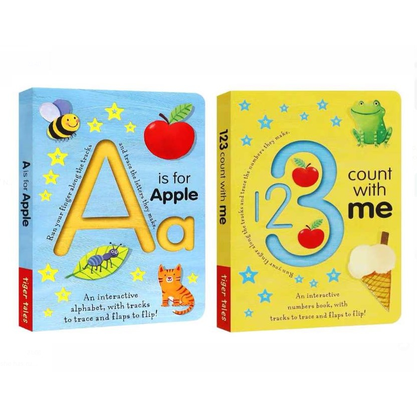 [Littlebookz] 123 Count with Me / A is for Apple / ABC alphabets and ...