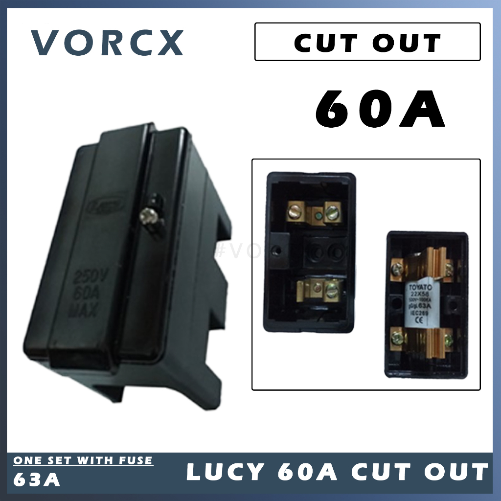 Lucy Cut Out Fuse 60A | Shopee Malaysia