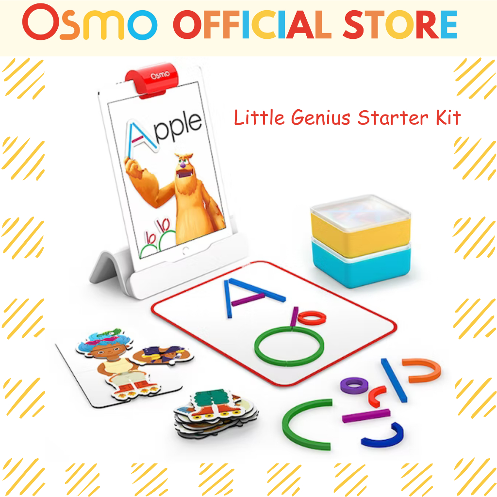 OSMO Little Genius Starter Kit For iPad - Hands-On Learning Games for ...