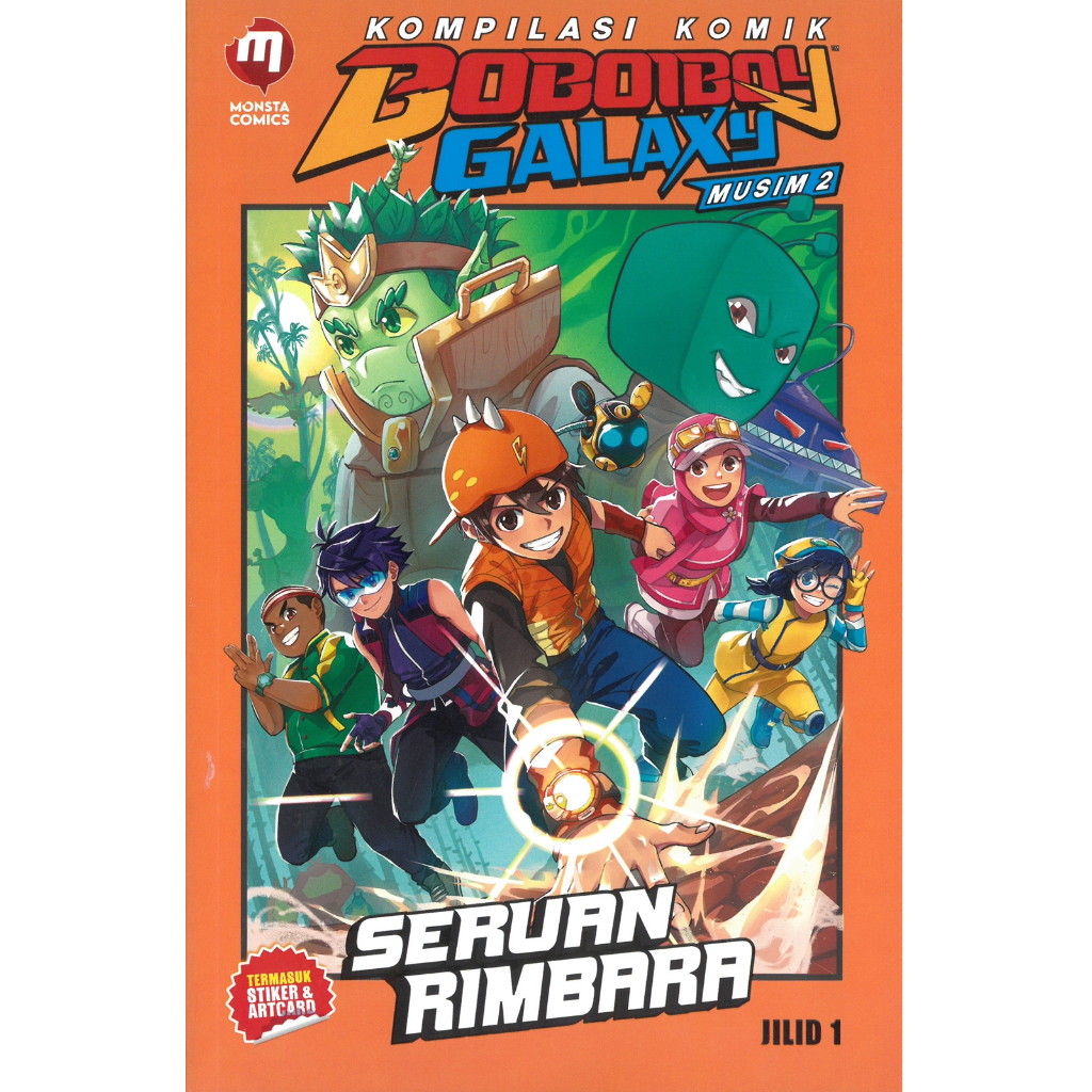 Kompilasi Komik Boboiboy Galaxy Musim 2: Jilid 1 - 6 [Eksklusif di ...