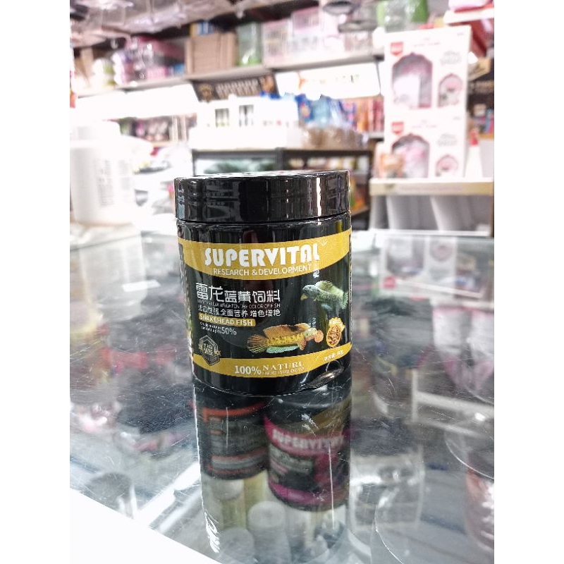 Supervital yellow Snakehead fish 100 Natural 80g | Shopee Malaysia