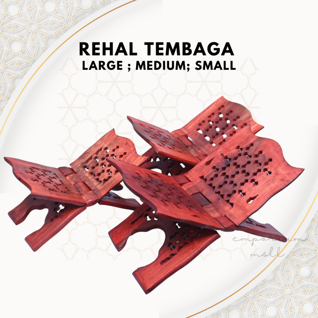 Rehal Kayu / Rehal Lipat Mengaji | Shopee Malaysia
