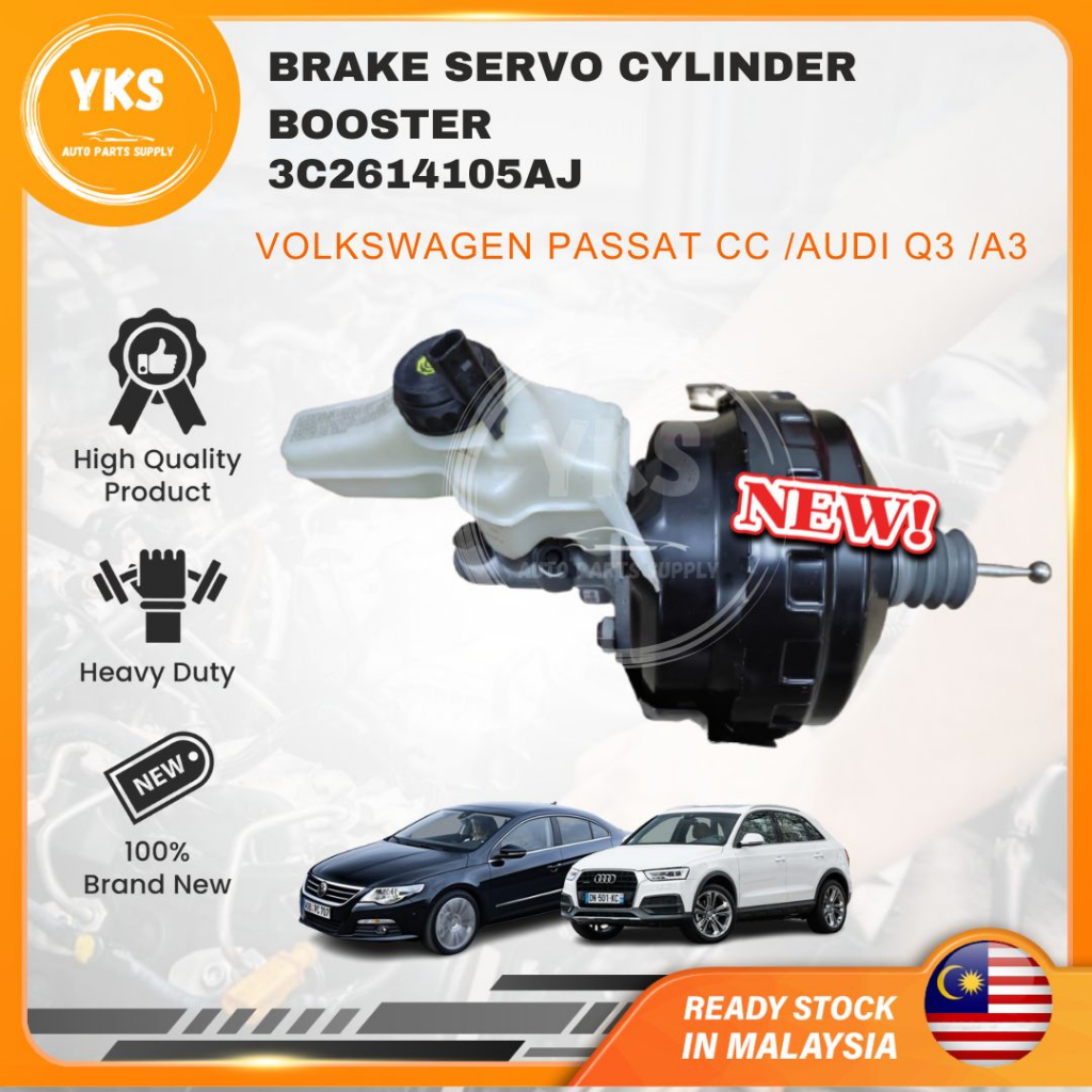 🔥ORIGINAL🔥3C2614105AJ VOLKSWAGEN PASSAT CC /AUDI Q3 /A3 BRAKE SERVO ...