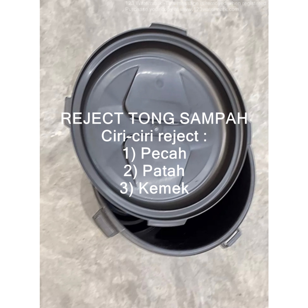 12 GALLON TONG SAMPAH PVC GARBAGE DUSTBIN / TONG SAMPAH / DUSTBIN TONG ...