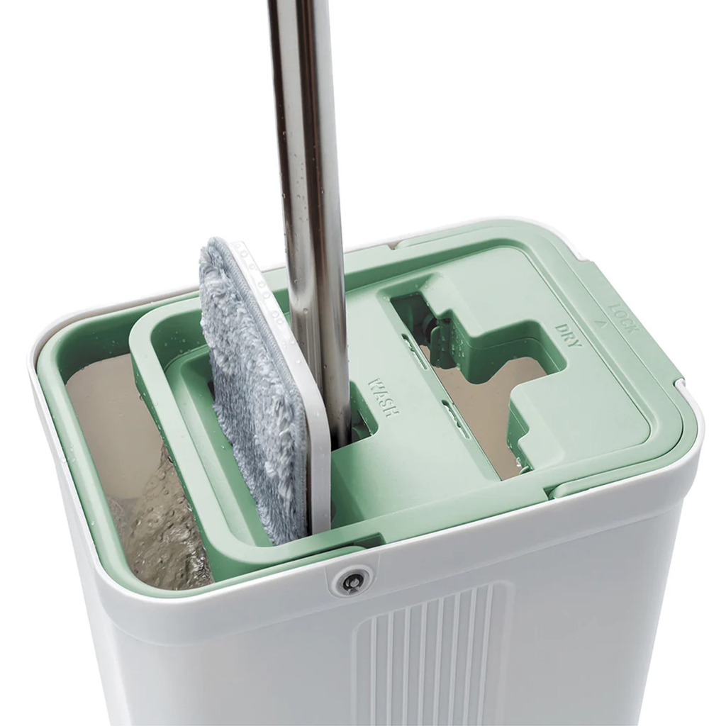 3M Scotch Brite Hands-Free Flat Mop With Bucket / Mop Lantai Self ...