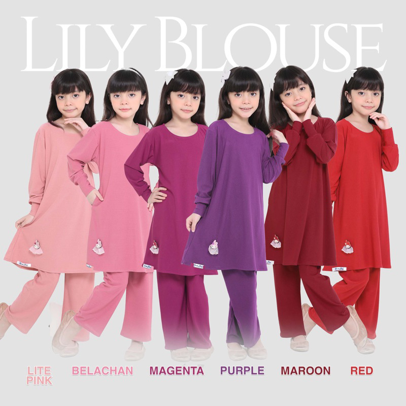 Lily sets for Kids (Ready stock) | Shopee Malaysia