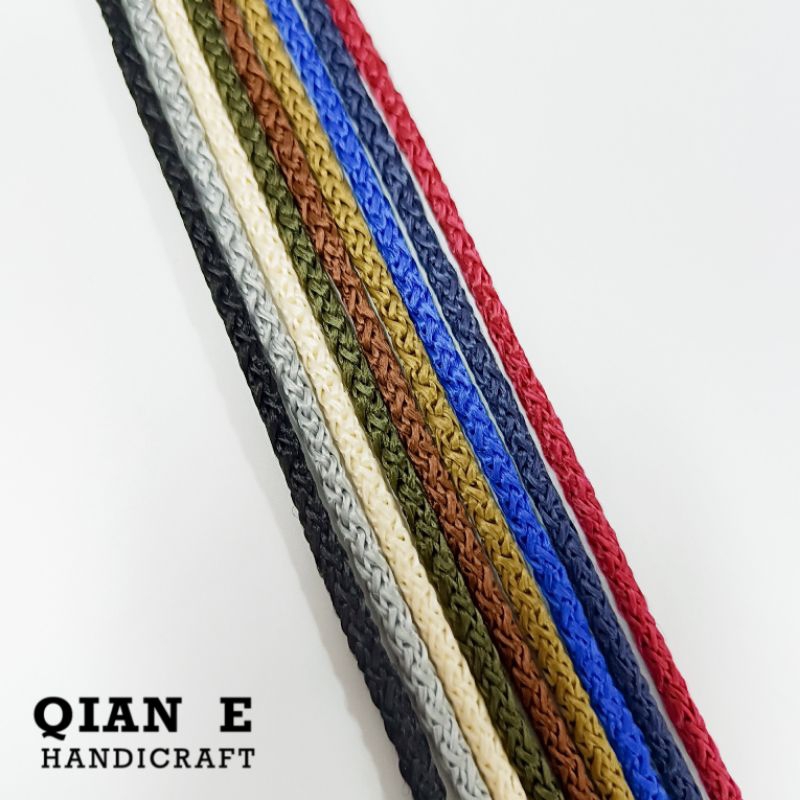 5meter_3mm/4mm PP Tali_PP Cord_made in Malaysia_9 colors | Shopee Malaysia