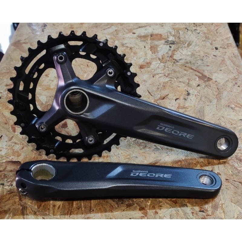 SHIMANO CHAINWHEEL & CRANK DEORE M6100/M5100 12SP 32T/36-26T 170mm CRANKSET | Shopee Malaysia