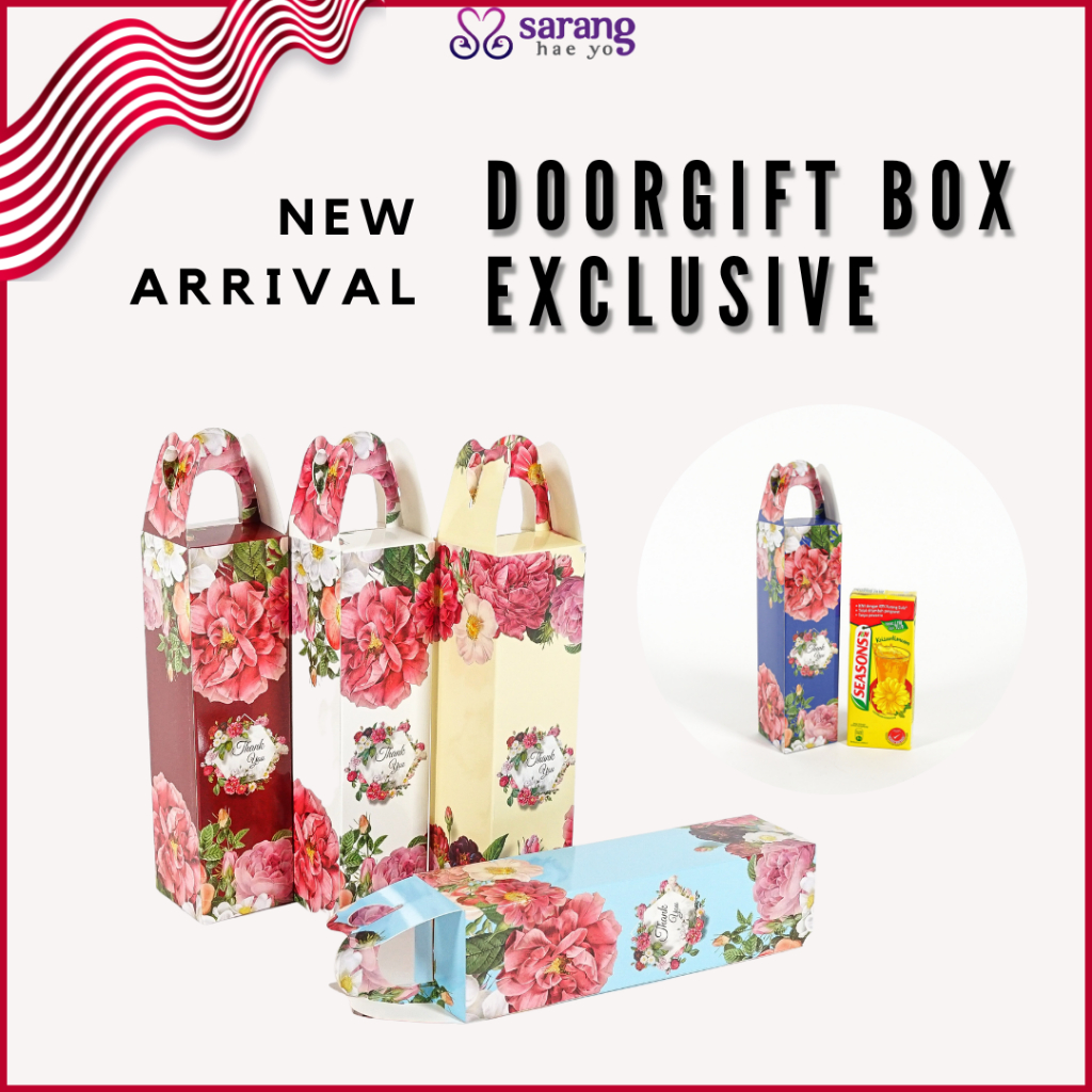 Doorgift Box Thankyou Wording Kotak Goodies Kotak Botol Kicap Sos Soya ...