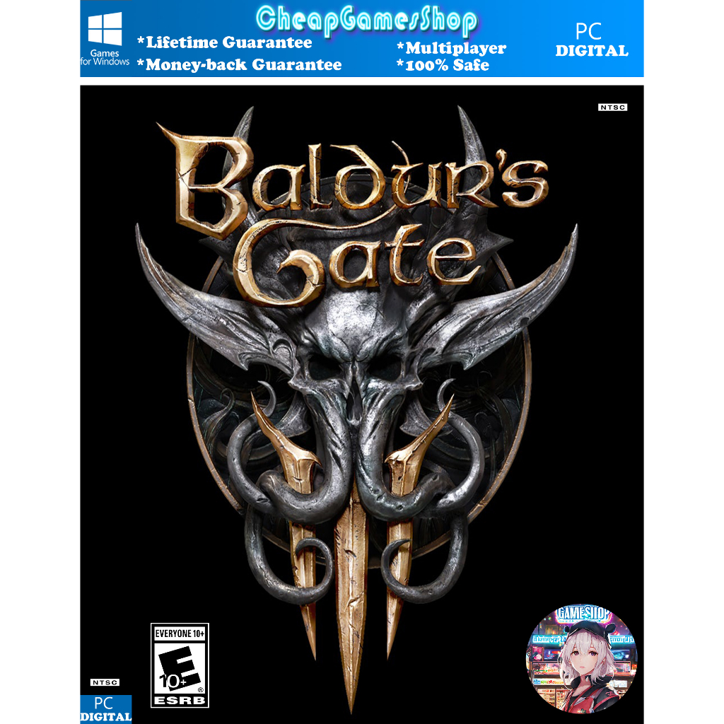 Baldurs' Gate 3 : Ultimate Edition (ALL DLC + Multiplayer) | Shopee ...