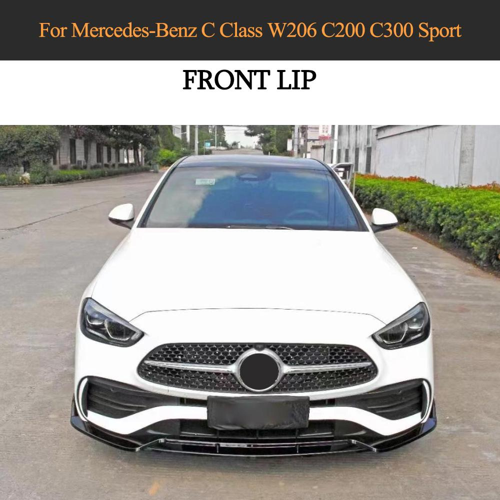MERCEDES BENZ BRABUS FRONT LIP W205 W213 W117 X253 V177 C E GLA A CLA ...