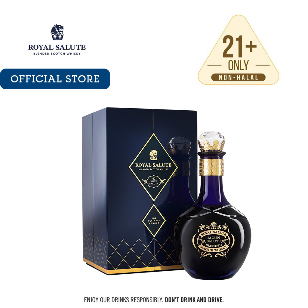 Royal Salute 62 Years Old Blended Scotch Whisky - 62 Gun Salute (1L ...
