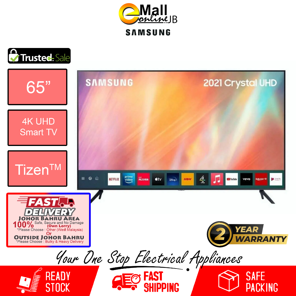 SAMSUNG 65" AU7002 4K UHD SMART TV | UA65AU7002KXXM LED TV | Television ...