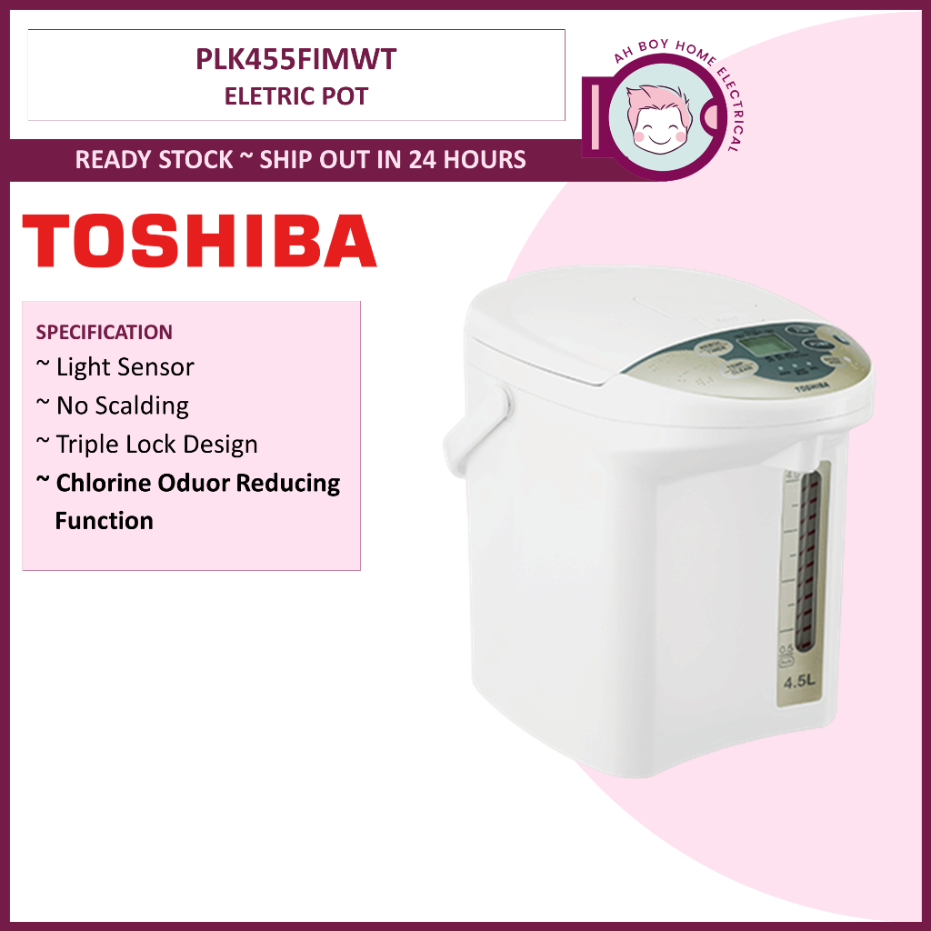 Toshiba 4.5L Digital Electric Pot - PLK-45SFIM (WT) | Shopee Malaysia