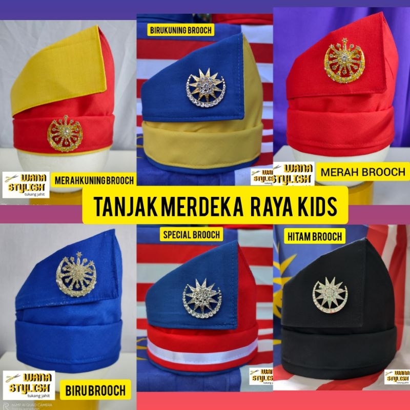 TANJAK MERDEKA TENGKOLOK KANAK KANAK BUDAK KIDS BOY MERDEKA RAYA ...