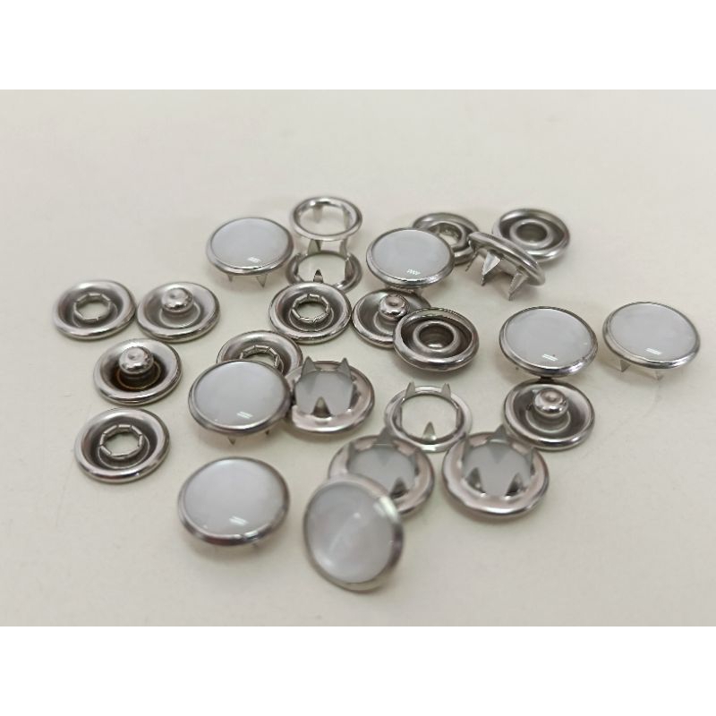 [12mm] Butang Ketip/ Butang Ketip Baju Melayu/ Butang Ketip Mutiara ...