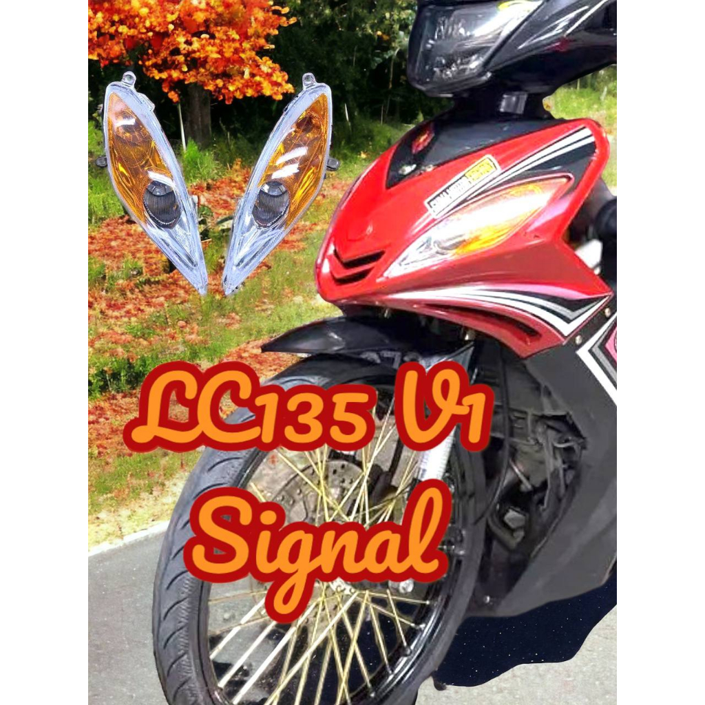 YAMAHA LIGHT SET LC135 V1 (Vietnam) SIGNAL LAMP LAMPU DEPAN SPECIAL LIMITED EDITION | Shopee ...