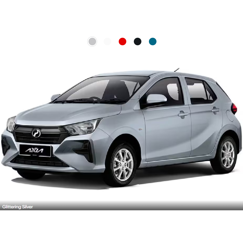 Perodua Axia 2023 OEM Spoiler (2K Paint) | Shopee Malaysia