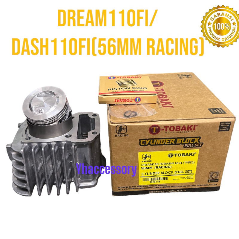 TOBAKI DREAM110fi /DASH110fi BLOCK RACING ORIGINAL TOBAKI | Shopee Malaysia